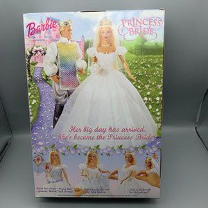 Mattel | Toys | New Barbie Princess Bride Doll 200 Mattel With White ...
